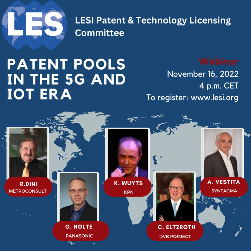Patent Pools in the 5G and IoT Era - Metroconsult